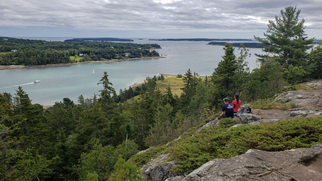 Flying Mountain Trail in Acadia National Park